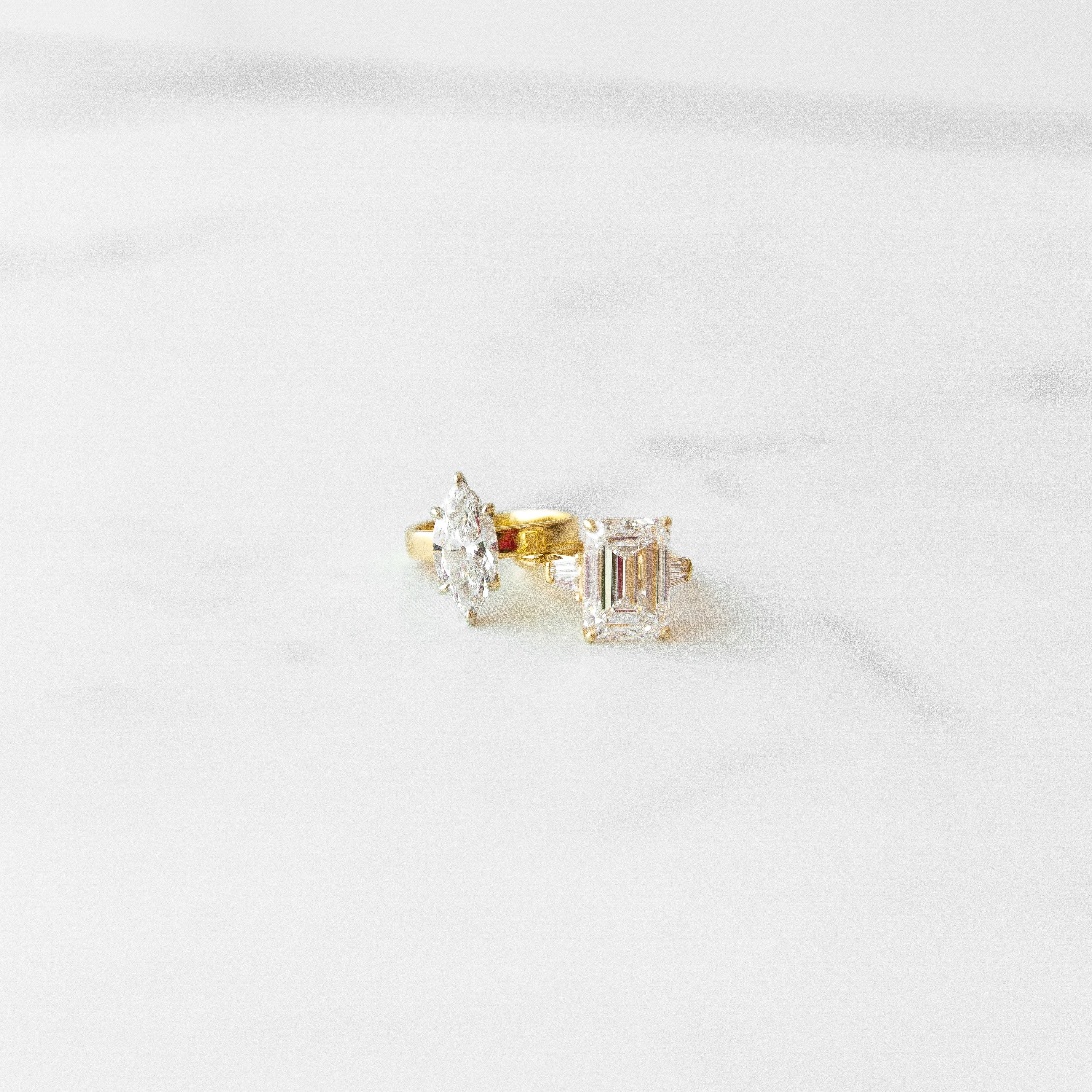 2.5 cttw Marquise Cut Solitaire – Golden Thread, Inc.