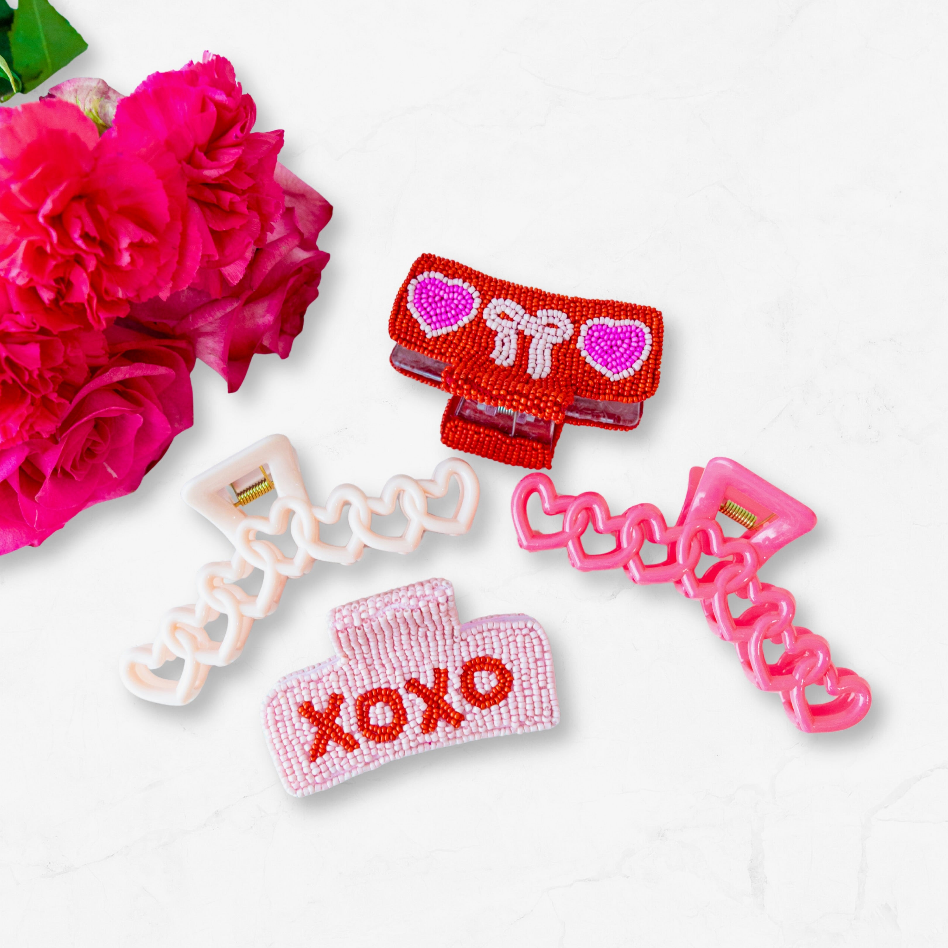 Pink Heart Claw Clip (Copy) – Golden Thread, Inc.