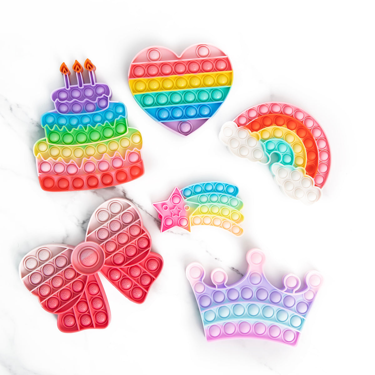 Pink Bow Pop It – Golden Thread, Inc.