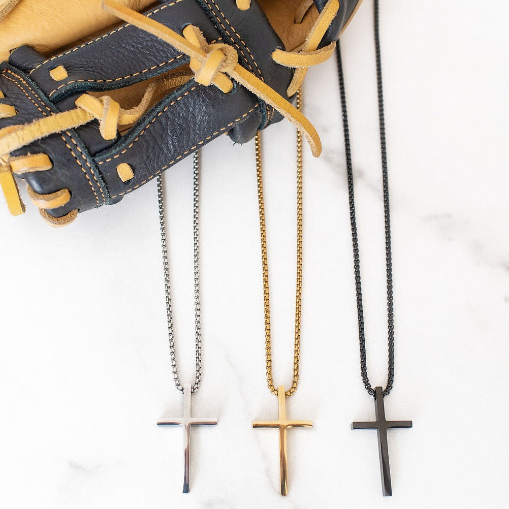 Black Cross Chain – Golden Thread, Inc.